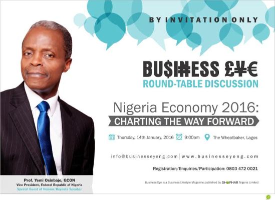 Special Invitation: Roundtable Discussion on the Nigerian Economy in 2016