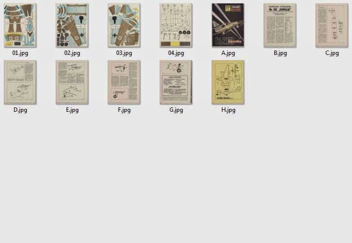 Downlaod Papercraft: SAMOLOT MYSLIWSKI Me 262 SCHWALBE