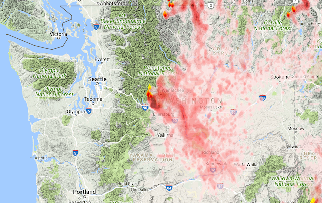 Washington Smoke Information: Washington State Fire and Smoke September ...