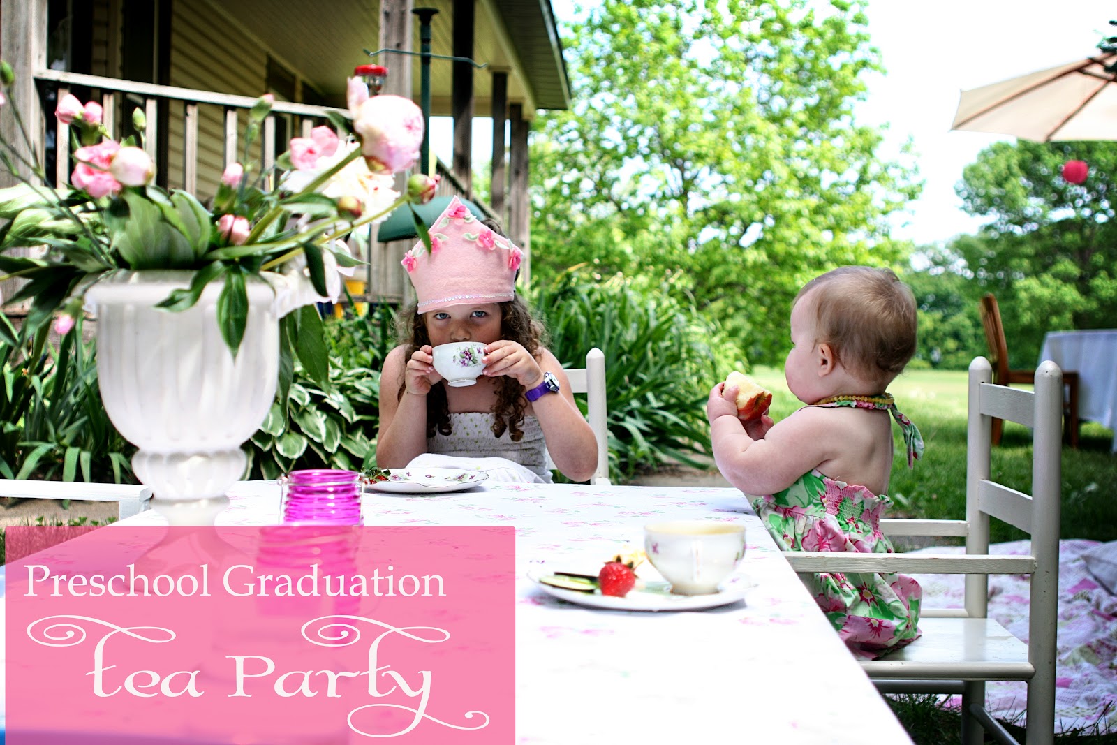Preschool Graduation Garden Party