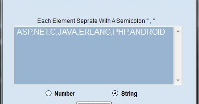Sort Int Array and String Array using Function in VB.NET.