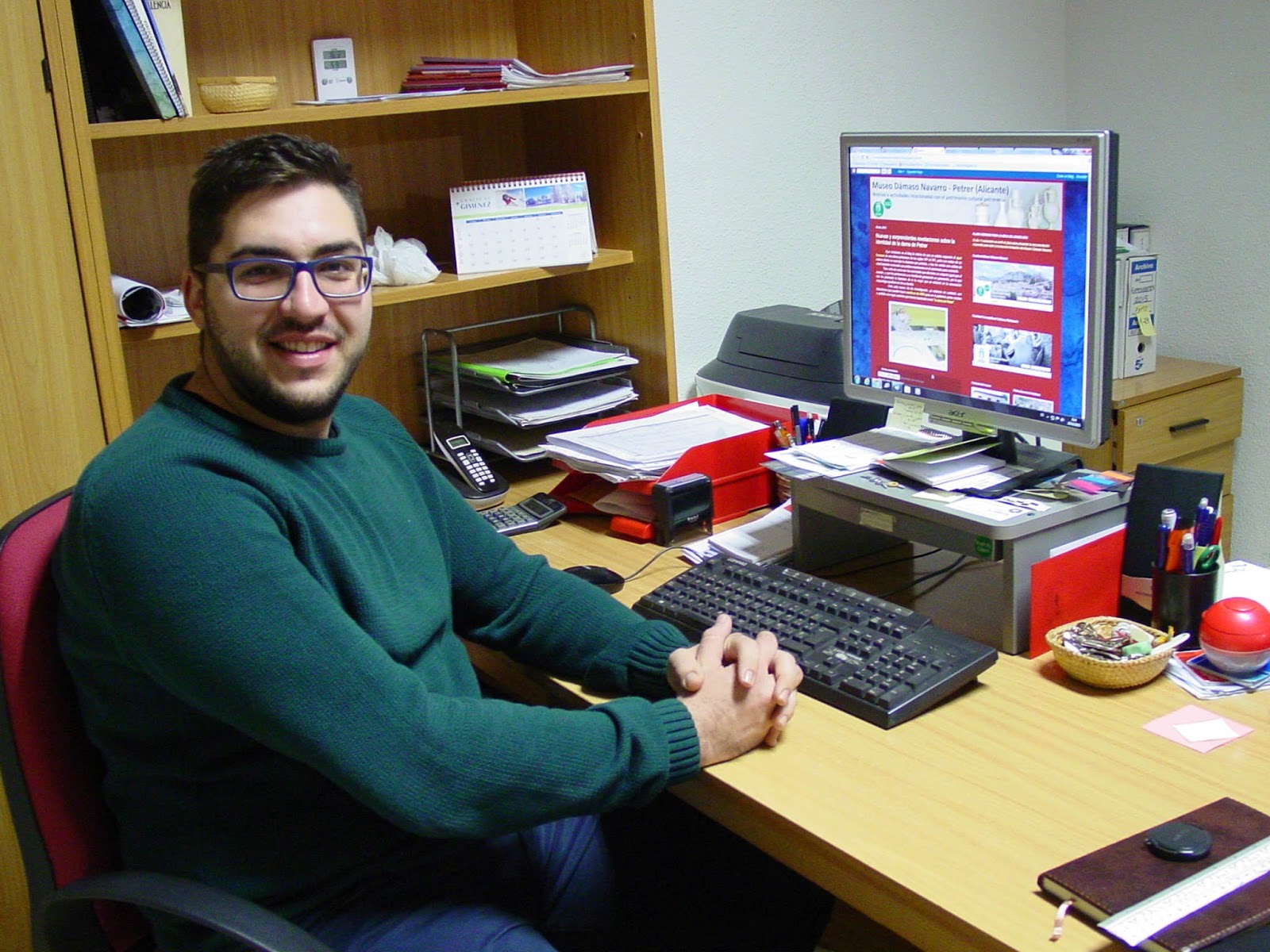 Museo Dámaso Navarro: Víctor Íñiguez entra en la plantilla del Museo ...