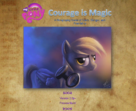 Equestria Daily - MLP Stuff!: Courage is Magic 2.0 Releases For all You ...