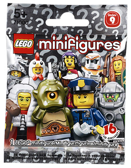 i - first person singular: LEGO Minifigures Series 9
