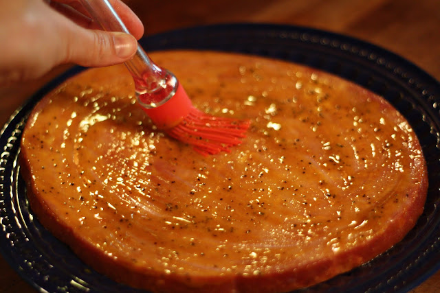 Hopeful: Mustard Glazed Grilled Ham