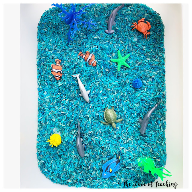 Under the Sea Sensory Activities - For the Love of Teaching
