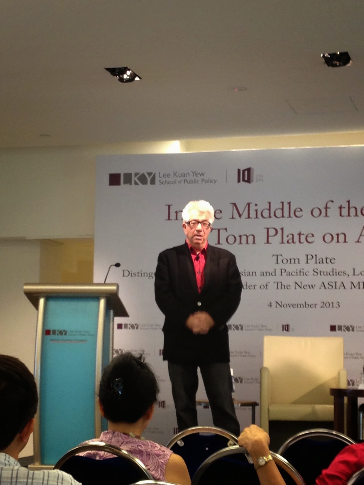 Encounter with Tom Plate