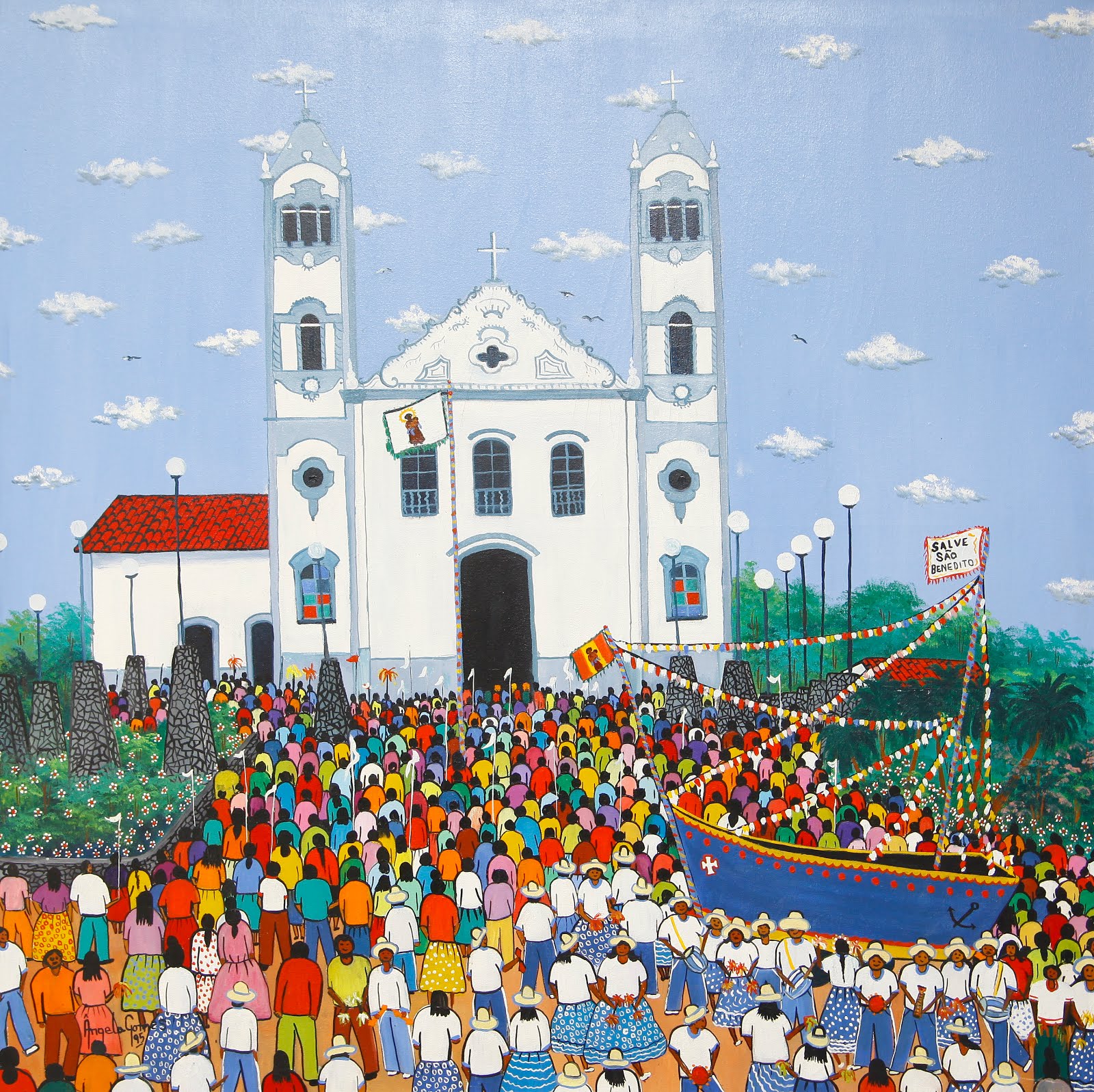 Ângela Gomes - Artista Naif Capixaba - ES - 2014: Ângela Gomes da Terra ...