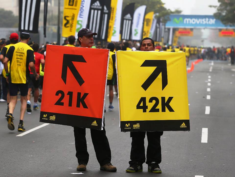 Companheiros de Corrida: Maratona Movistar Lima42k 2013