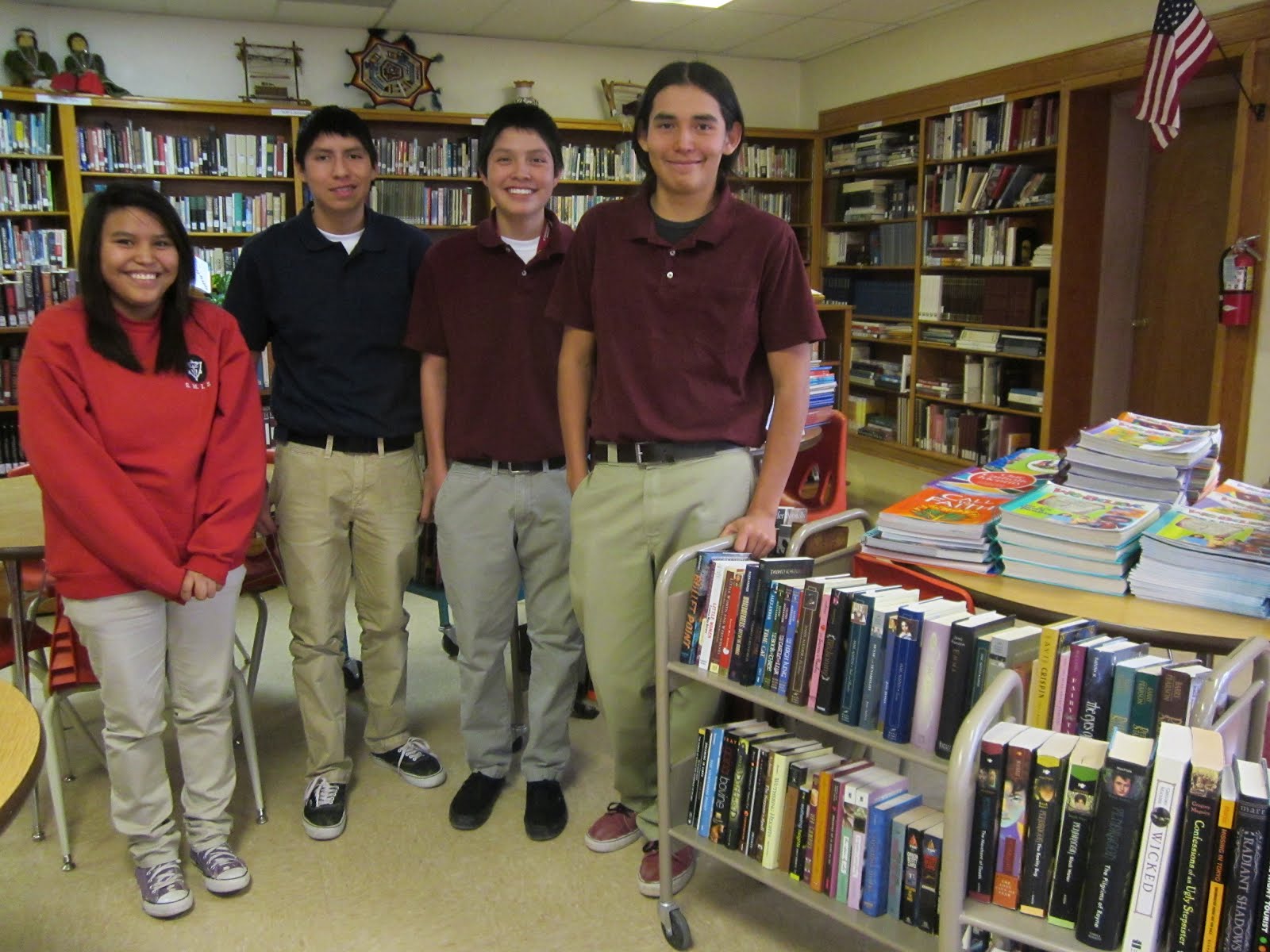 Reader To Reader: St. Michael Indian School Gets Rejuvenated Library