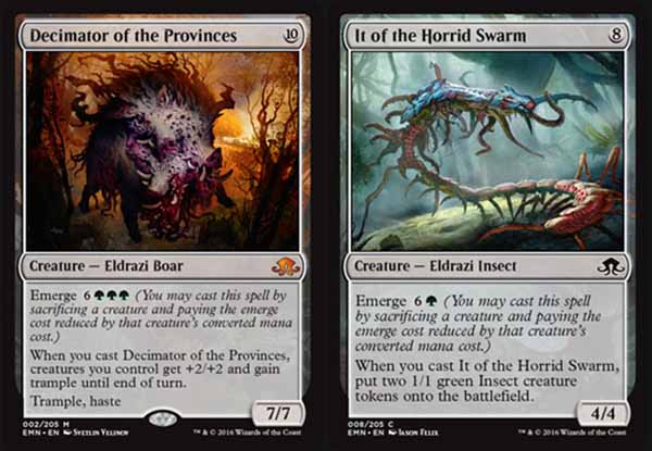 Magic the Gathering Adventures: Eldritch Moon Set Review - Eldrazi and ...