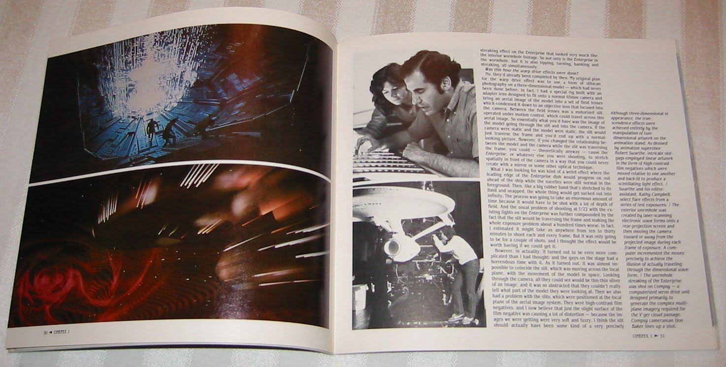 Nerdlinger's Geek Emporium: Cinefex #1 LIKE NEW! Features Star Trek and ...