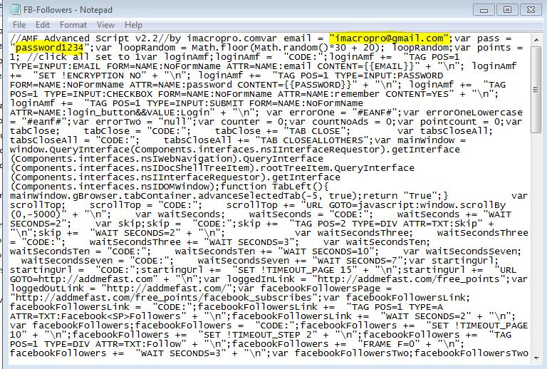 AddMeFast Bot FREE Download: IMacro Script for AddMeFast
