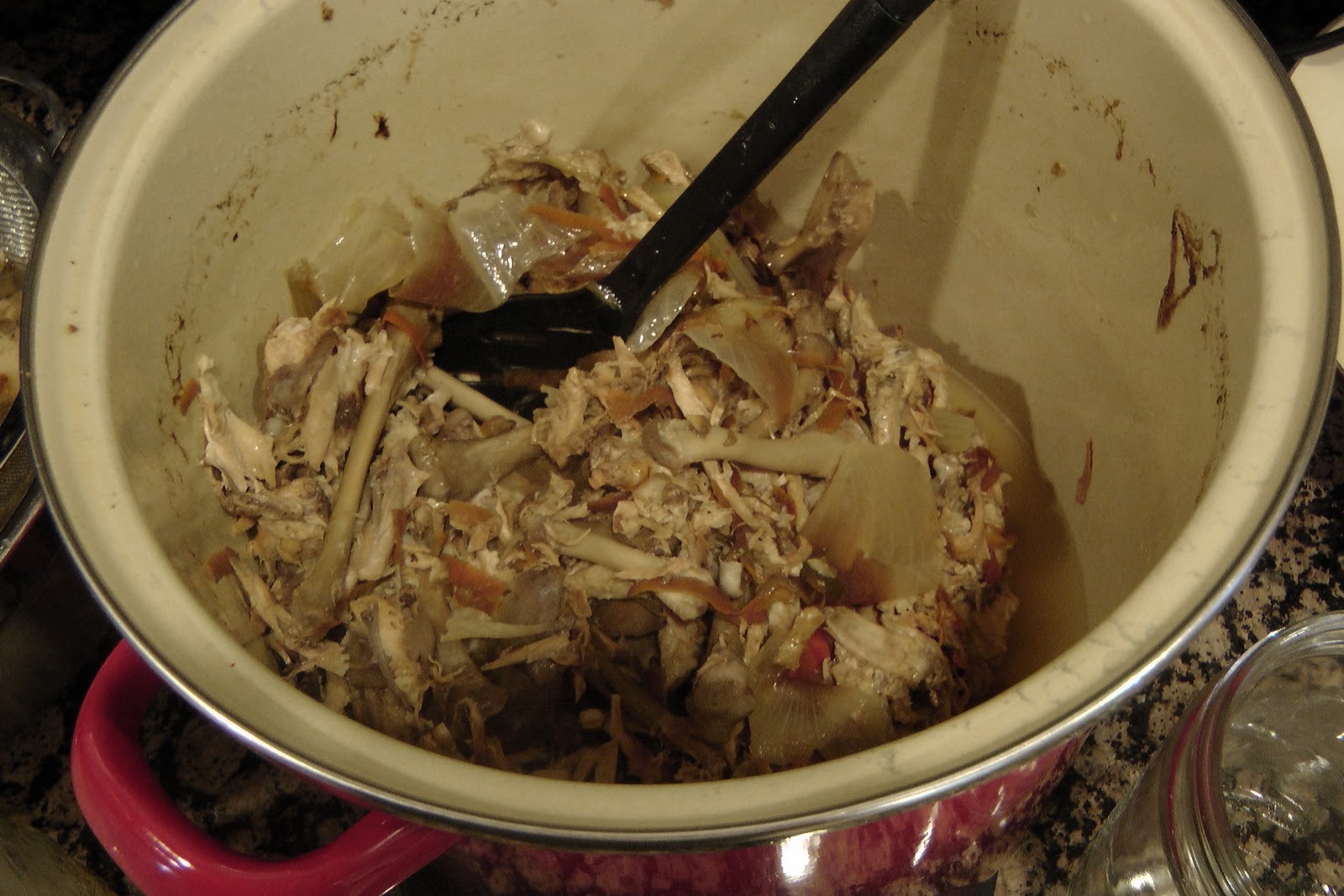 Journey to Food that gives Life: My Chicken Broth Process {Method}