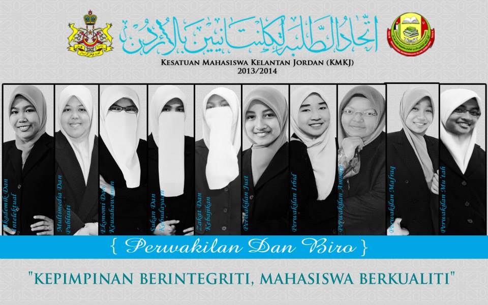 Portal Rasmi Kesatuan Mahasiswa Kelantan Jordan (KMKJ): 2013