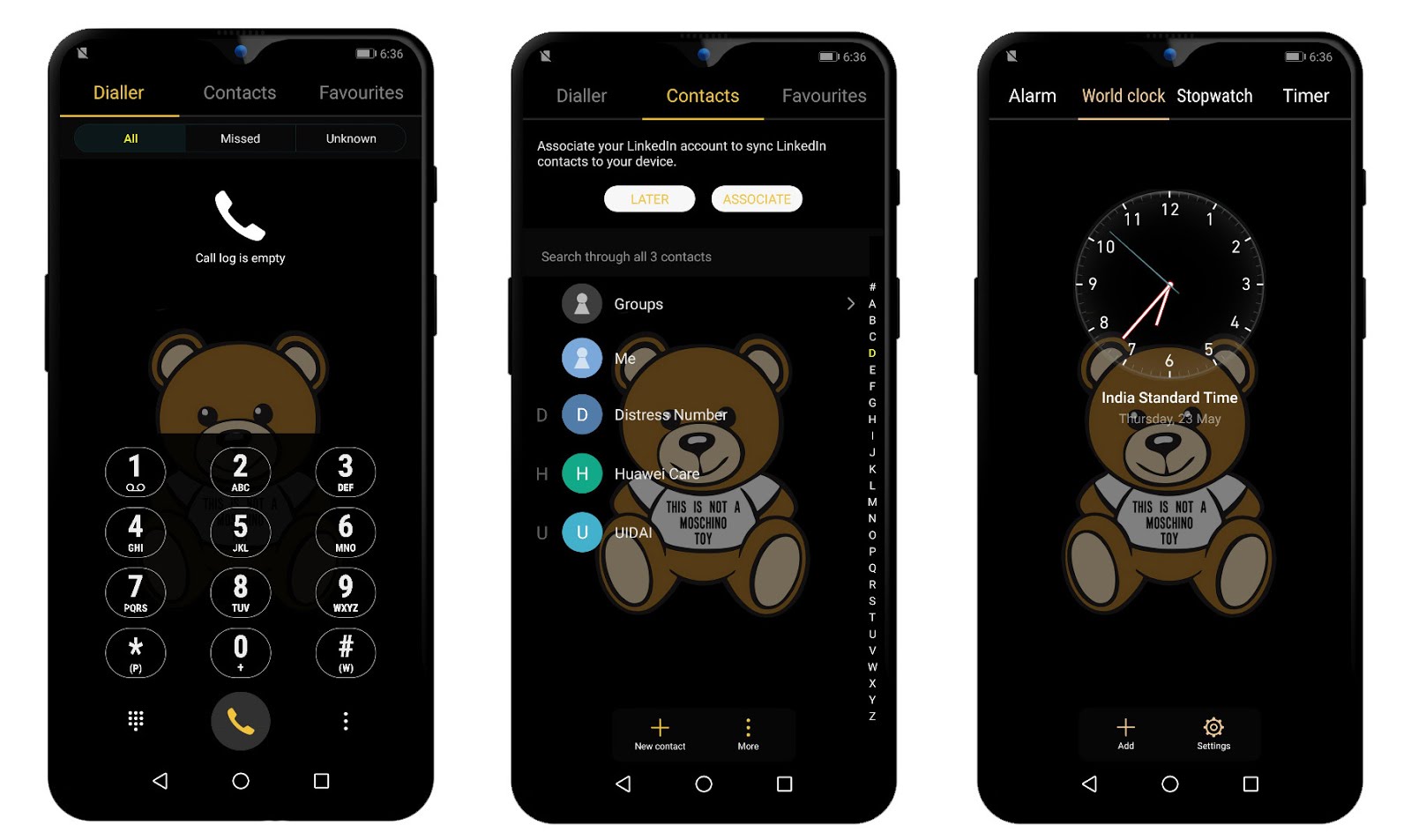 Moschino Teddy Bear Theme For EMUI 5/8 || Must Try