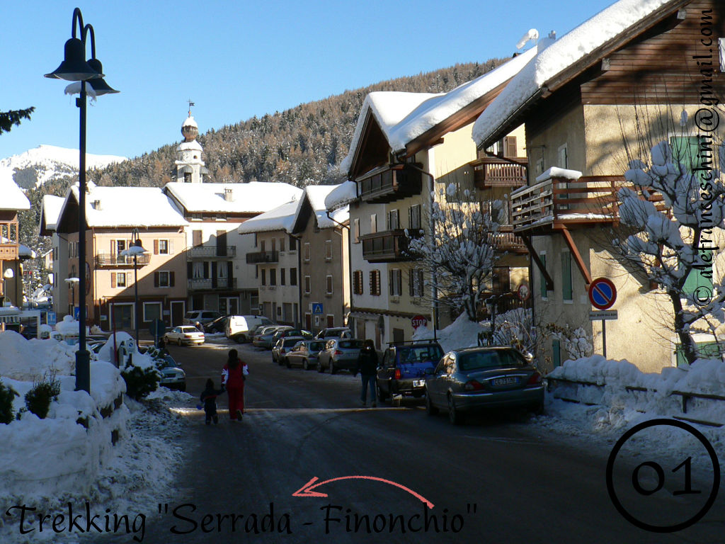 Trekking in Trentino: Serrada > Rifugio "Fratelli Filzi" (Finonchio)