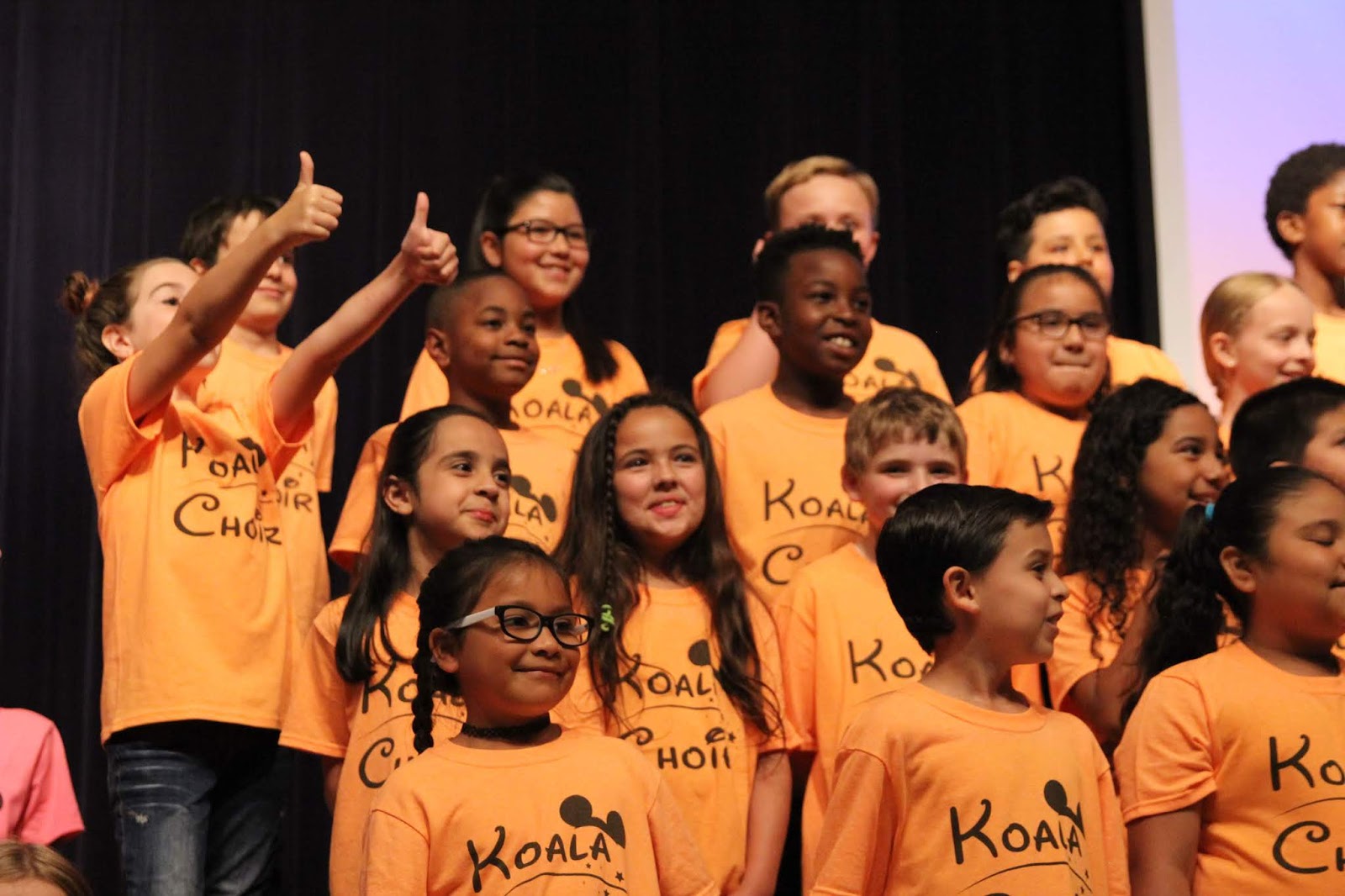 assignment #3: elementary school choir concert