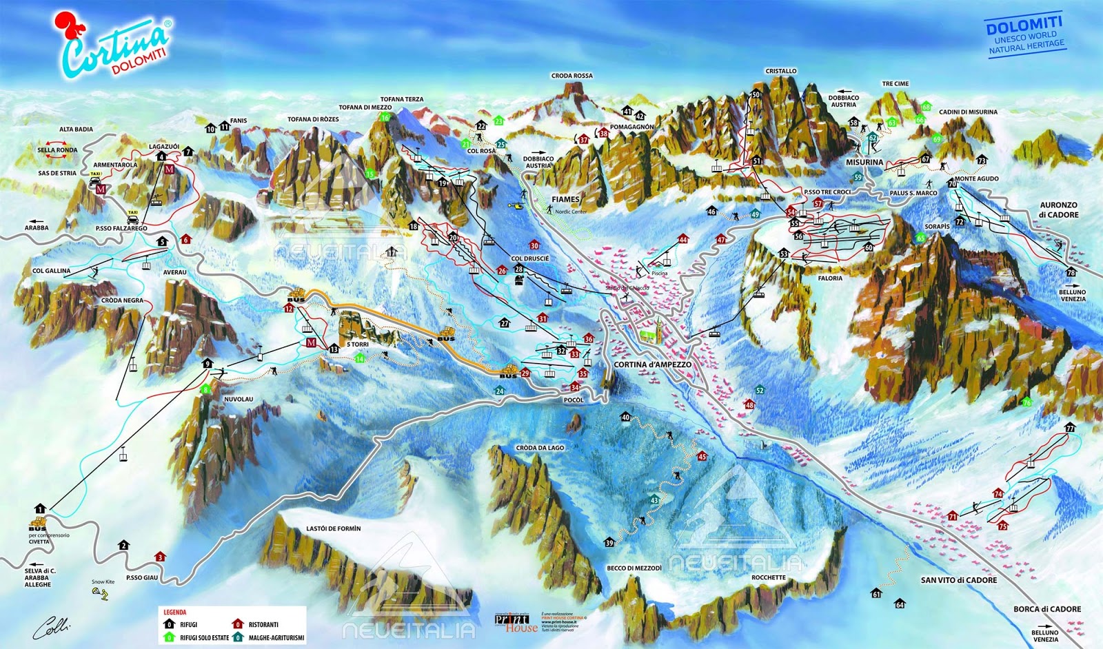 Montagne luminose: Cadore