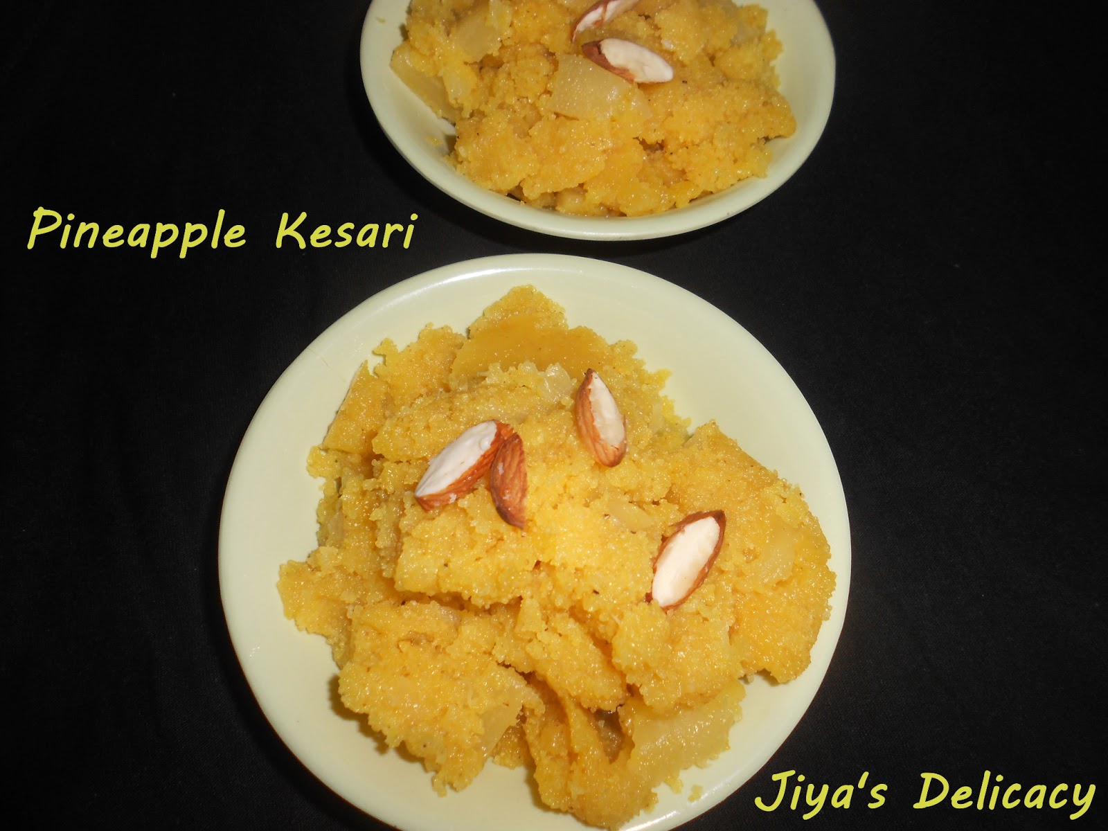 Jiya's Delicacy: Pineapple Kesari / Pineapple Sheera - 400th post
