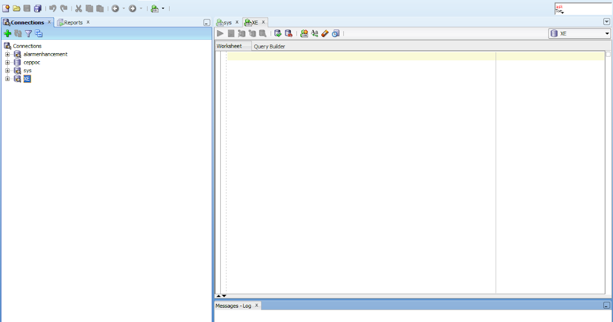 soanen - Martti's SOA Blog: Tutorial 1. Part 9. Creating tables with ...