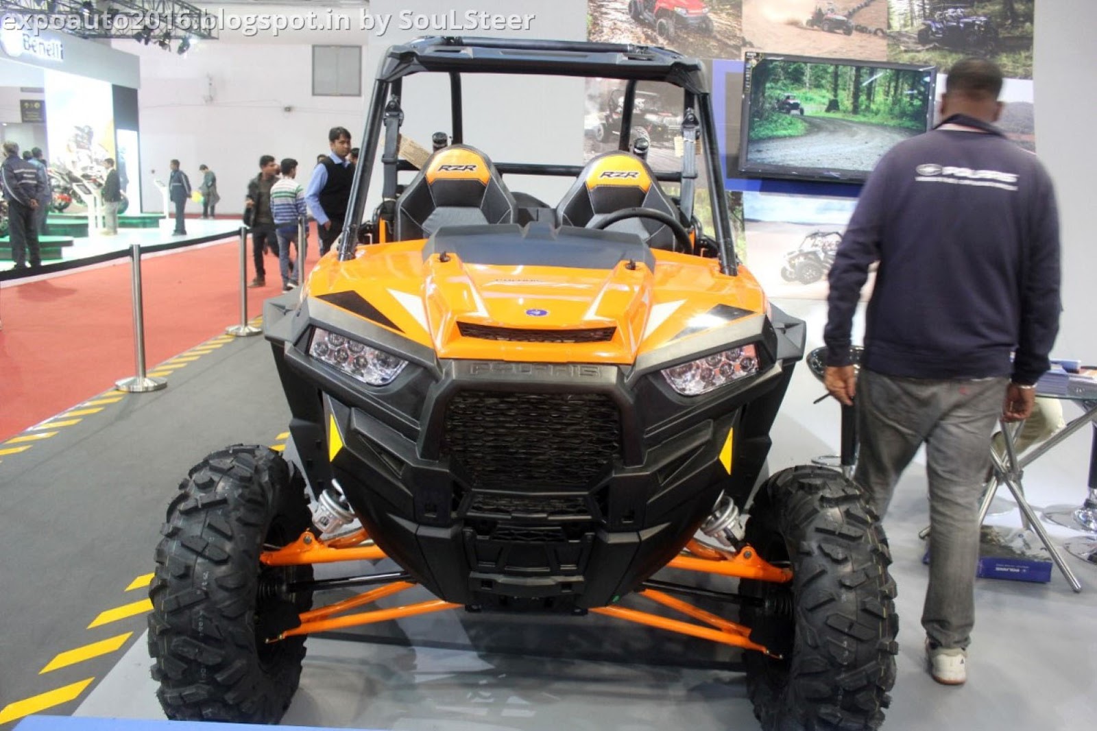 Auto Expo 2016 by SouLSteer: Polaris Sportsman 110 EFI and RZR ATVs on ...