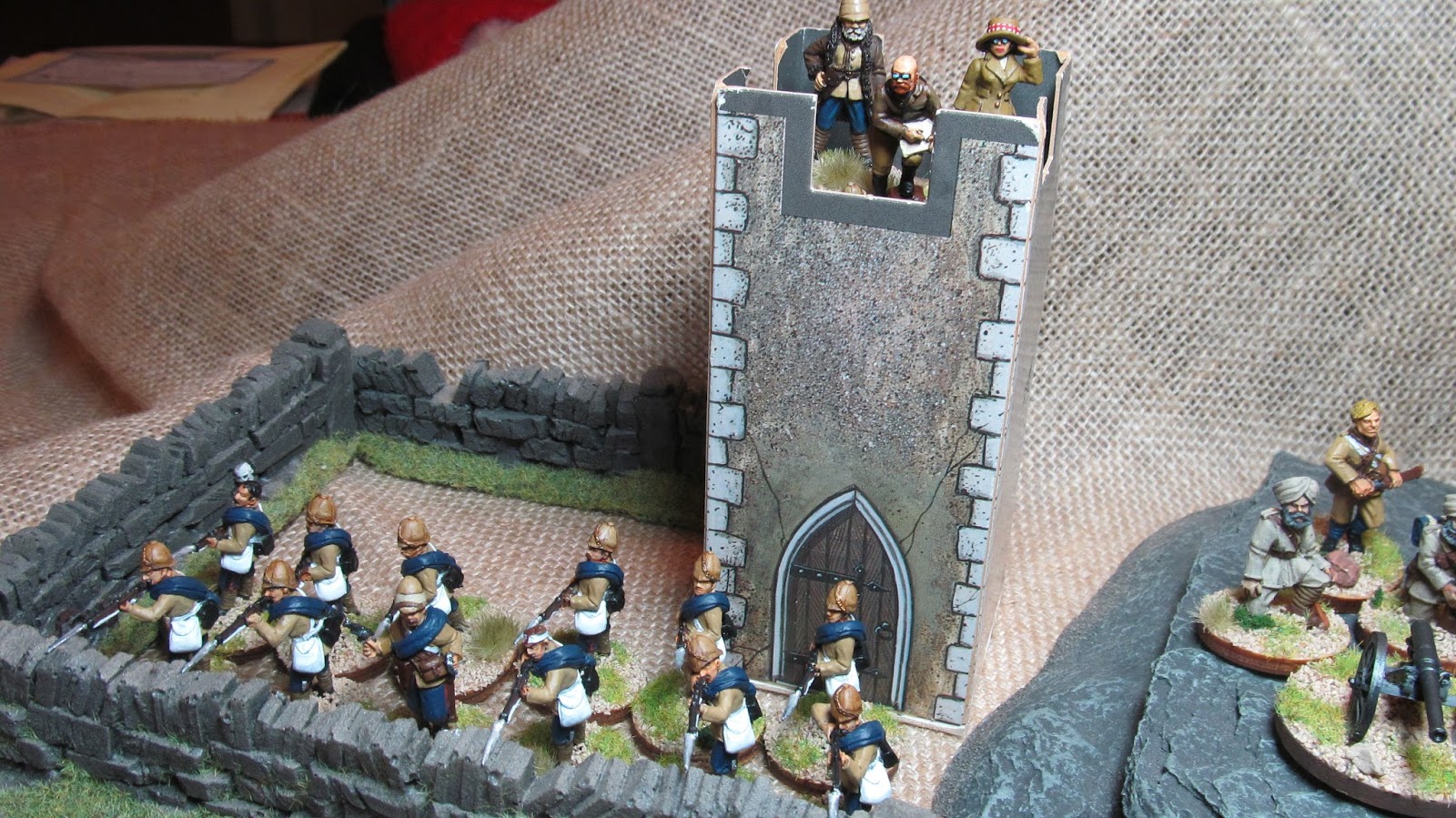 Toy Soldiers and Dining Room Battles: Huzzah! British Colonial Field Force