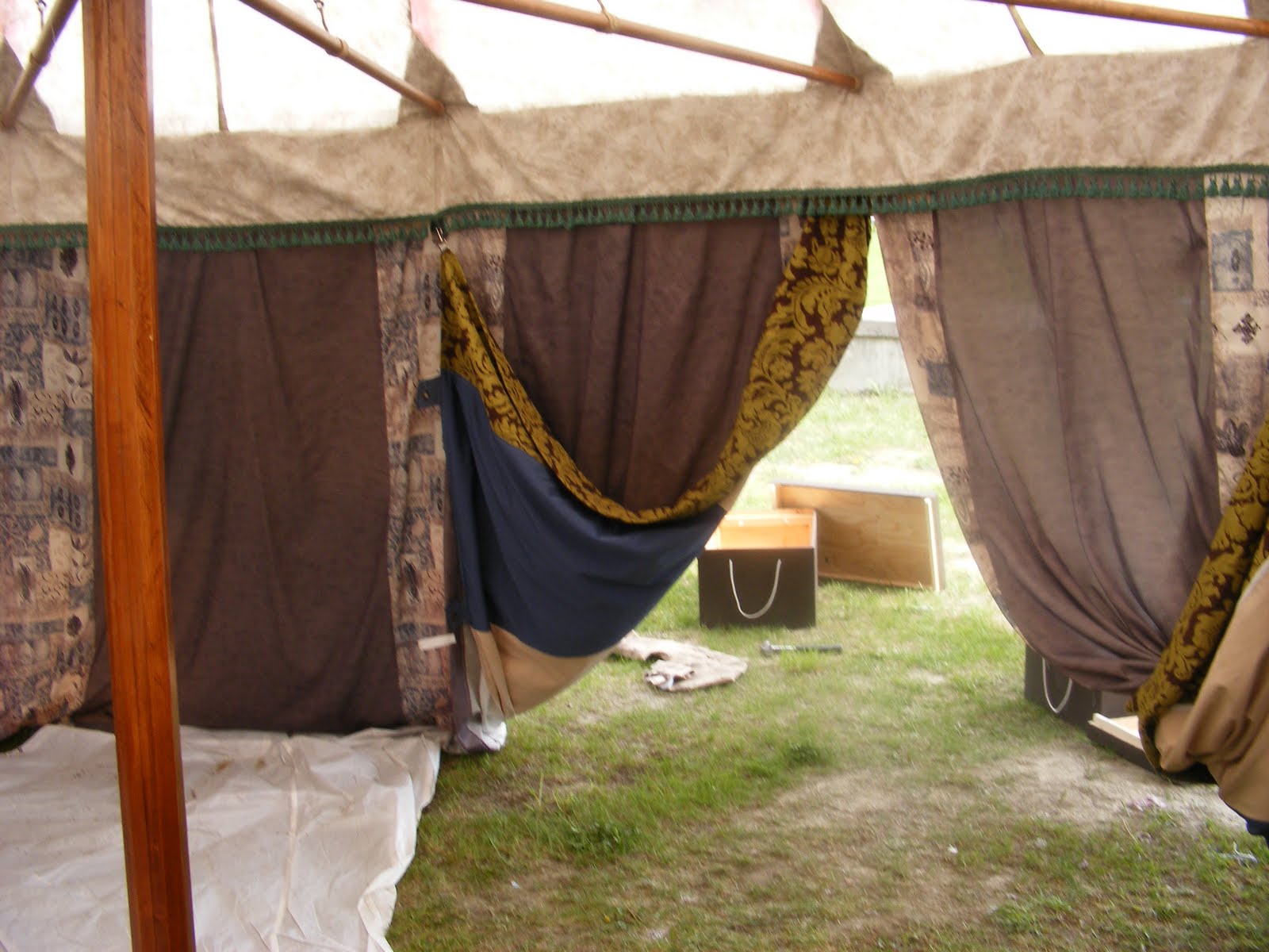 Medieval and Star Pavilion Tent Construction and Techniques