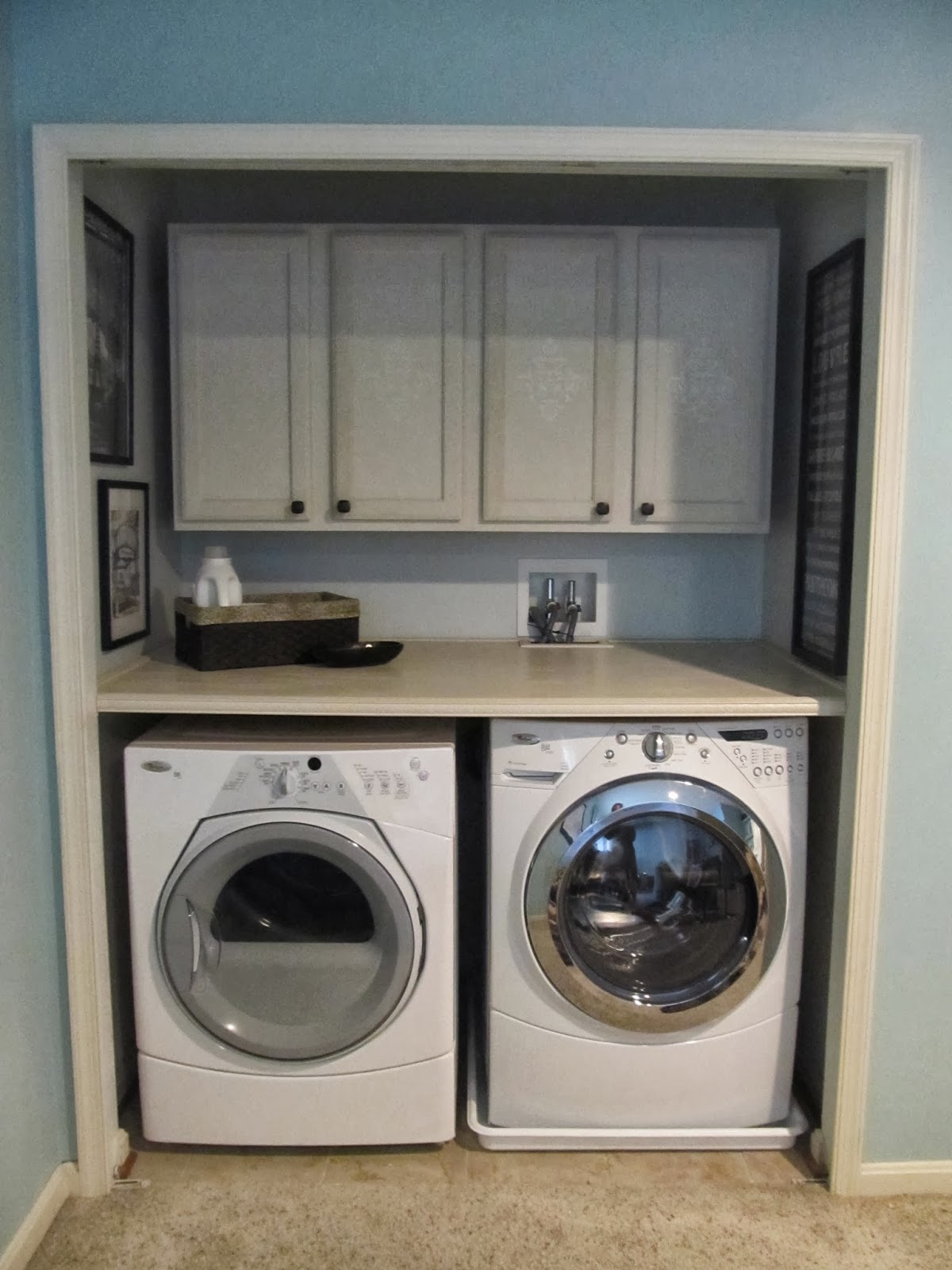Half Finished House: Half Finished House Tour: Laundry Room Before and ...