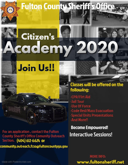 NPU-S Atlanta: Fulton County Sheriff's Office Citizen's Law Enforcement ...