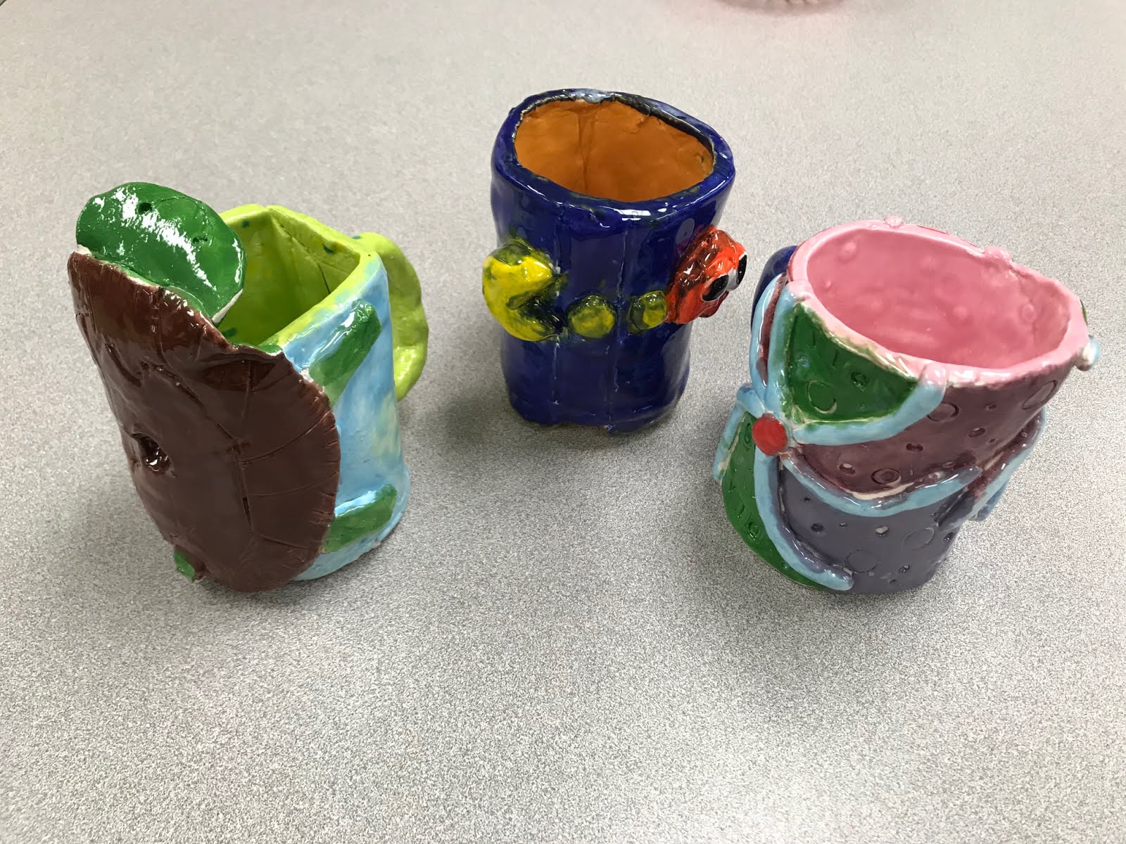 Worthington Hills Art: Clay Cylinders