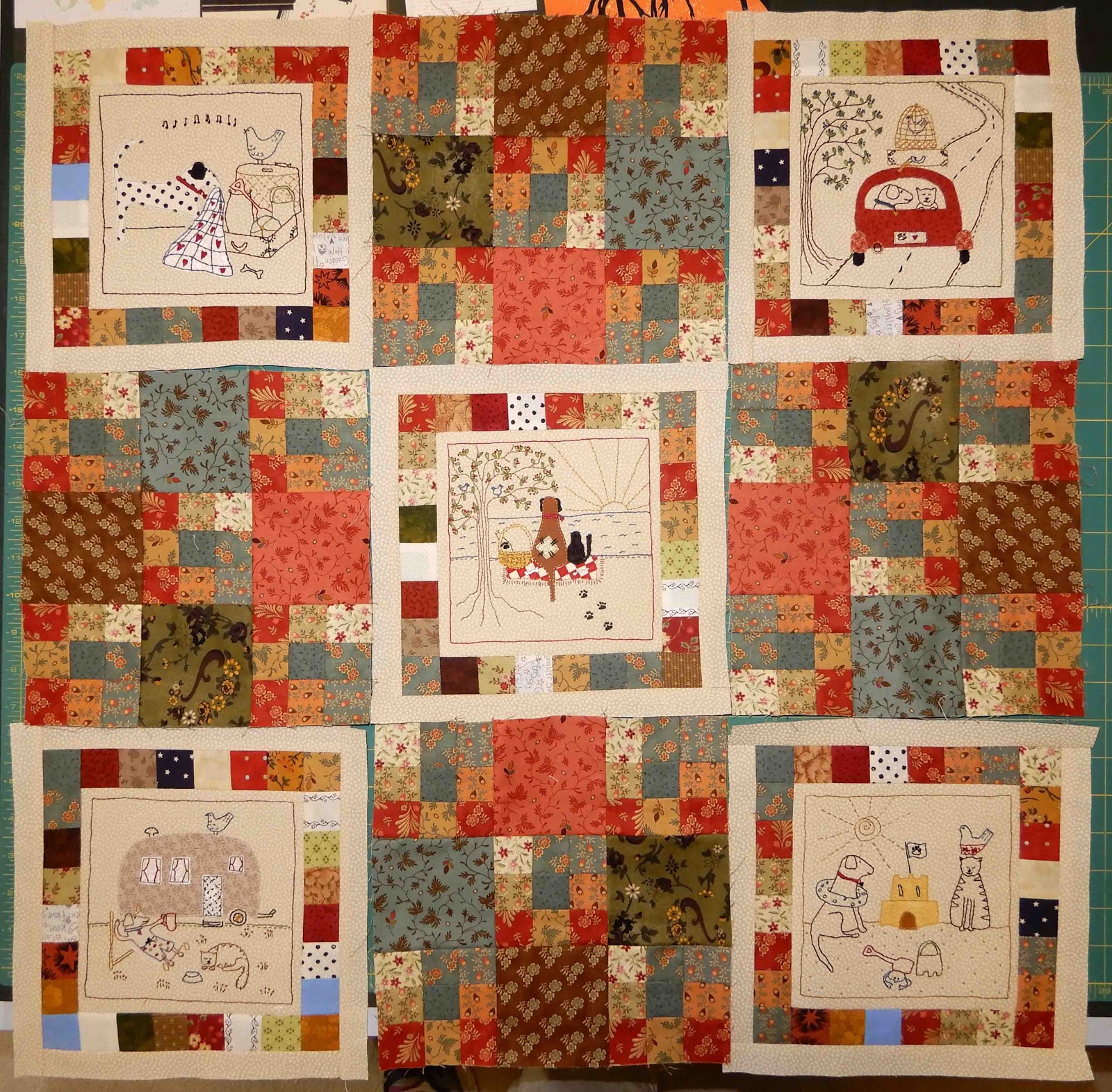 Cat Patches: Summer's End