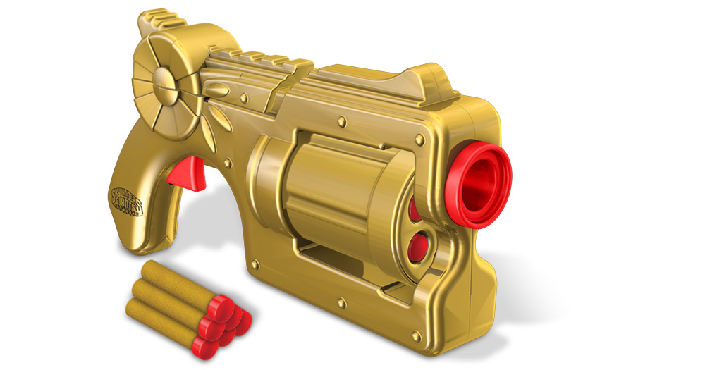 Urban Taggers.: Skylanders: Trigger Happy's Dart Blaster