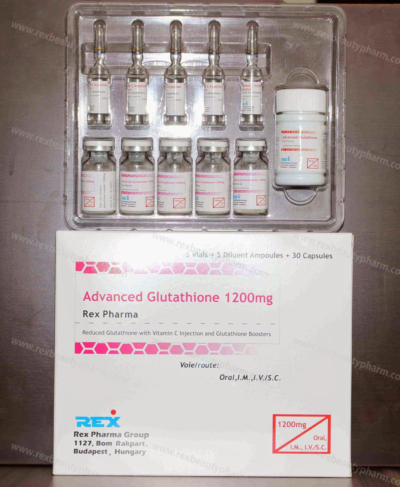 glutathione IV injection for skin whitening