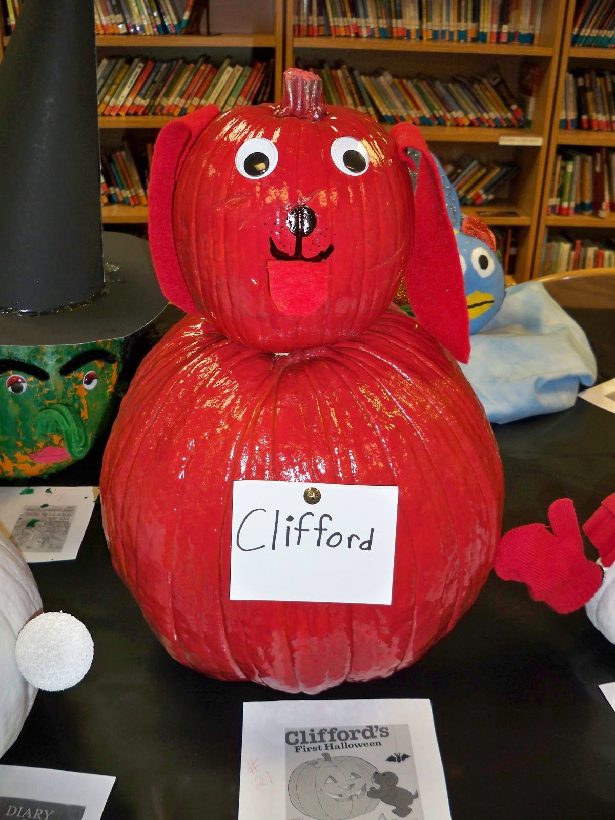 HCES Library: Pumpkin Character Contest