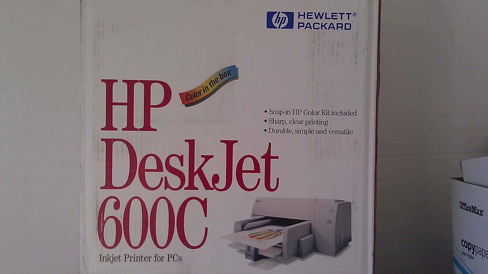 Misc For Sale in Lisle, IL: HP Deskjet 600c Printer - Color & Black ink ...