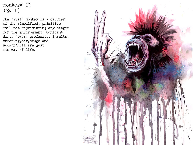 Pek Güzel Şeyler: 13 Maymun