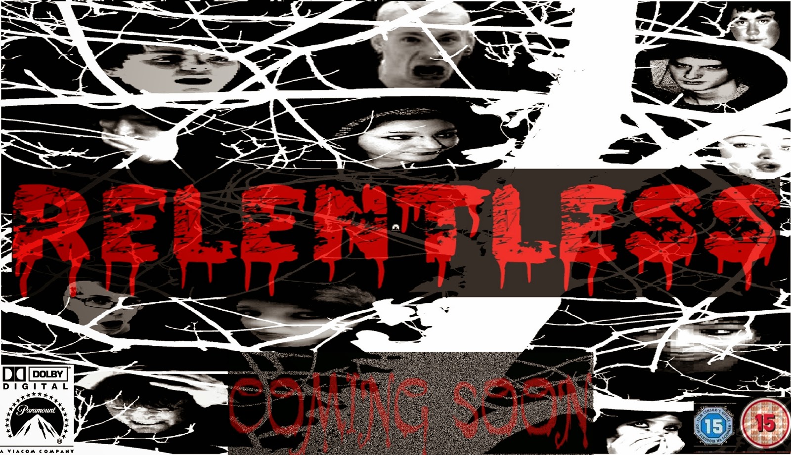 Jacob Buffett Uni Portfolio: Relentless poster