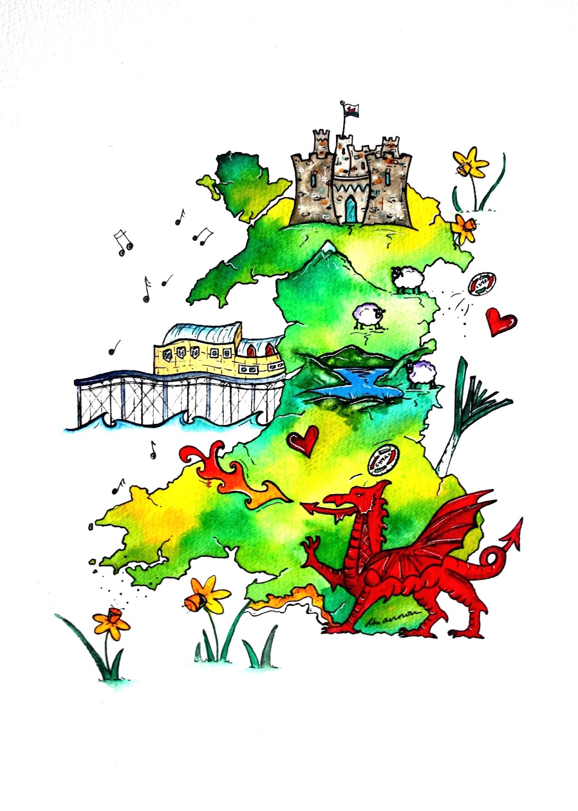 Festivities and cultural activities for ESL: WALES