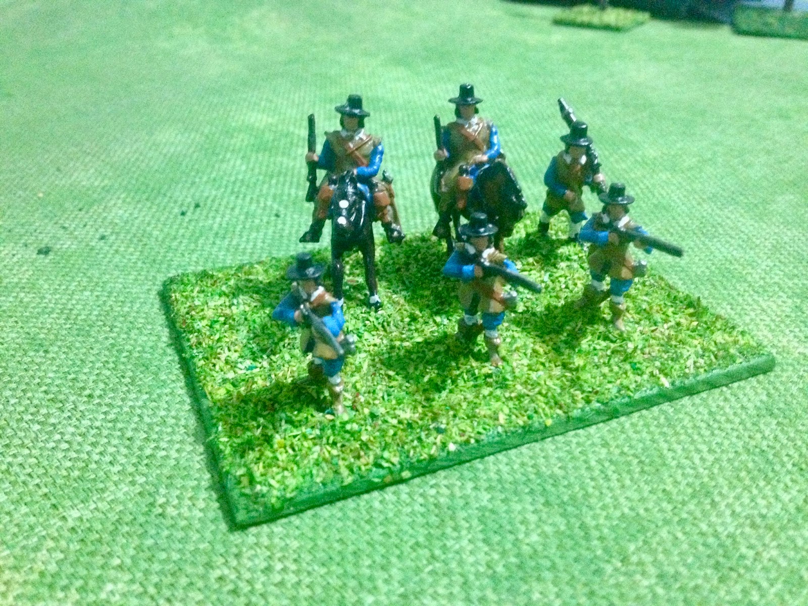 Grid based wargaming - but not always: Painting ECW units and testing ...