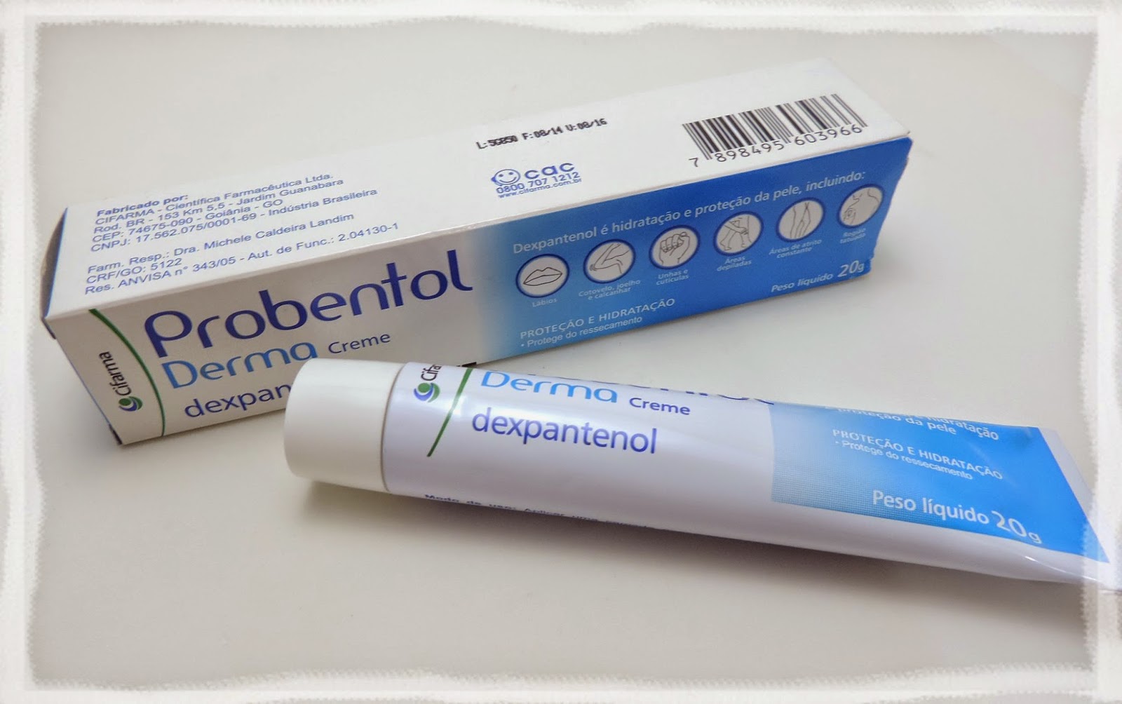Blog Vanessa Sial : Linha Hidratante Probentol Dexpantenol