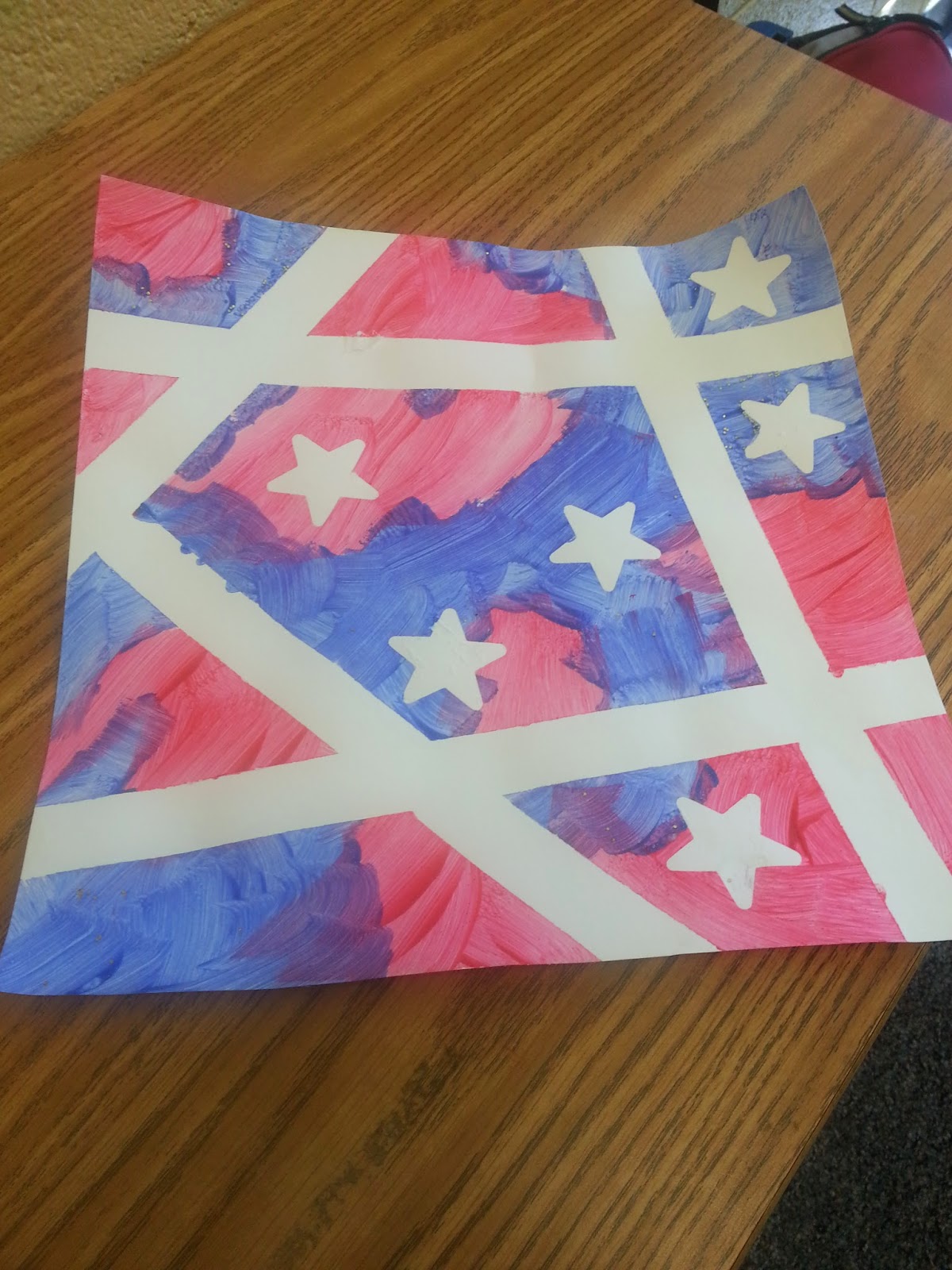 Special Classroom: Patriotic Art
