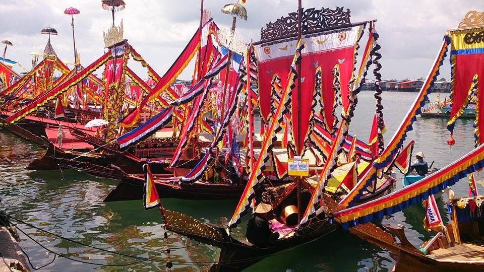 Gambar PErahu Lepa Sepanjang Regatta LEpa 2014 Semporna