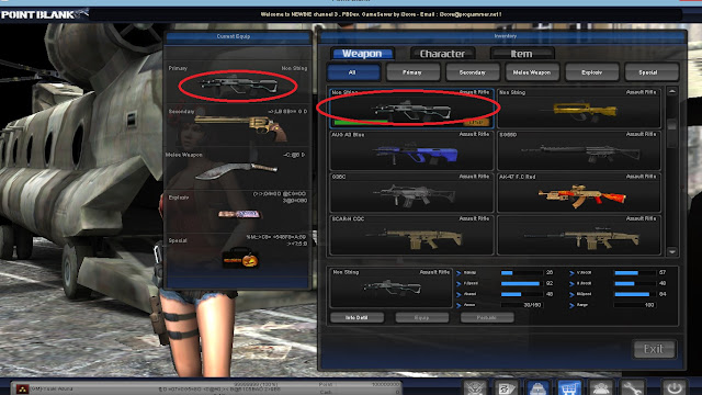 [UPDATE] Point Blank Offline - Fix Weapon Part 1 ~ Black Syndicate