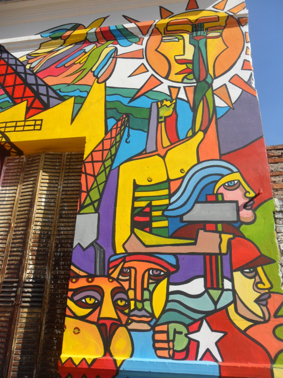 Christian Sánchez: Mural con la BRP de Chile en compañía deFernando ...