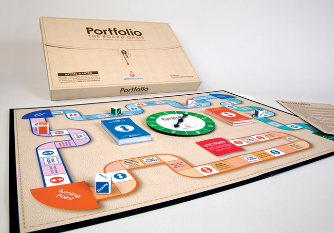 Portfolio Board Game (Student Work) – Packaging Of The World