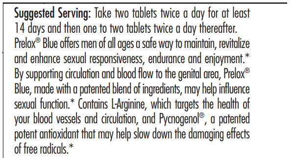 Prelox Blue "HerbaLife" Supplement ReviewCare Your Health Today