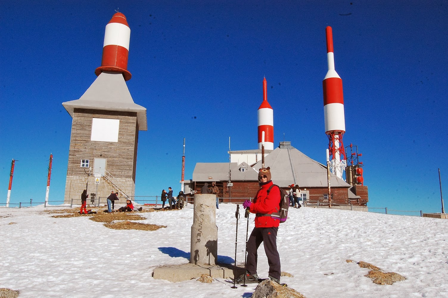 Go Tandem!: Subida a Bola con raquetas de nieve