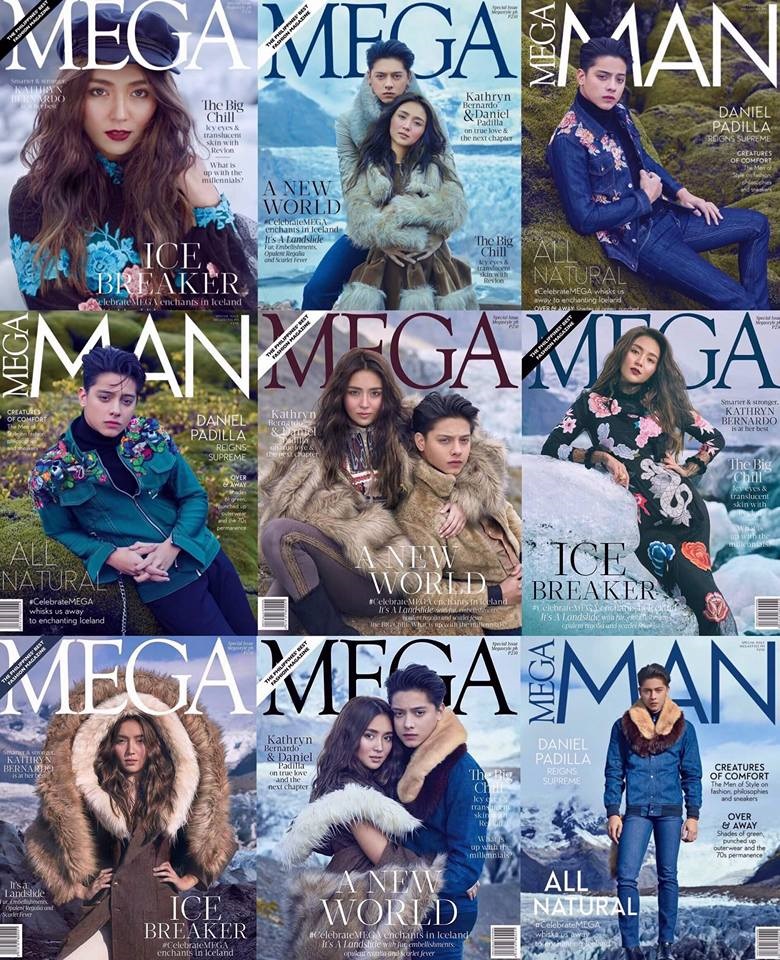 PHOTOS: KathNiel in 9 covers of Mega Magazine | AumanTalks