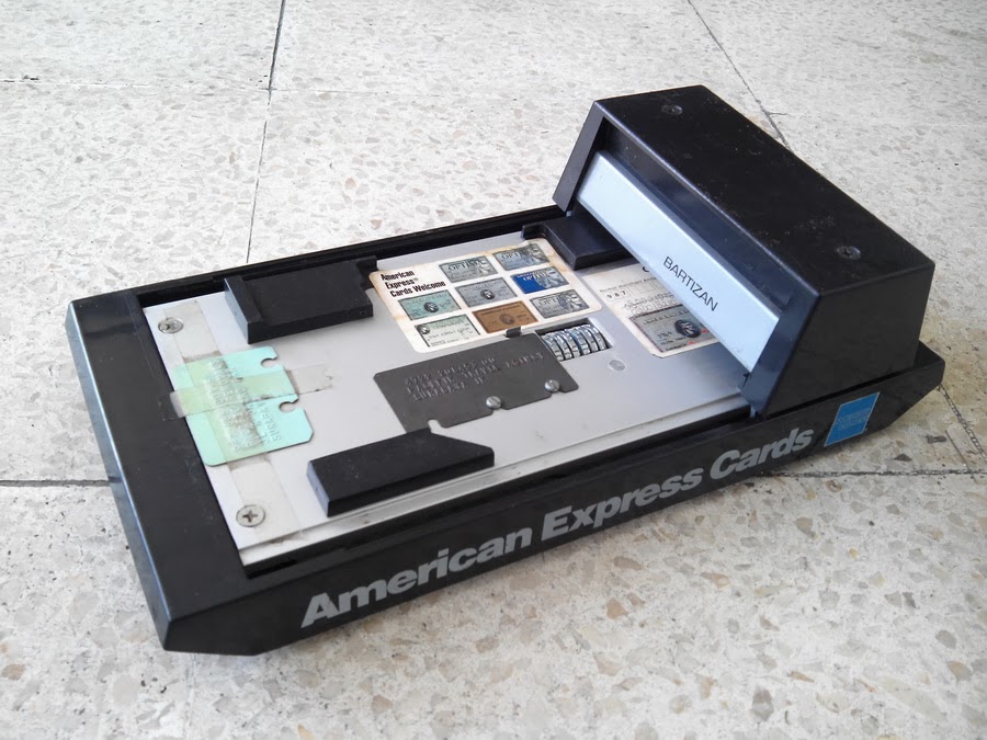 Djejak Masa: Bartizan Credit Card Imprinter